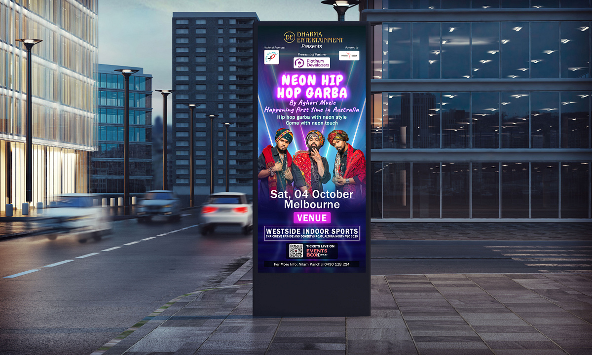 Vibrant Standee Design for Client –Melbourne by Md Iqbal Hasan Rimon on ...