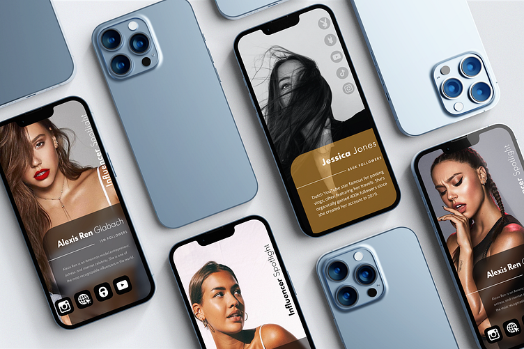 Linktree Redesign Concept by Taryn Andersen on Dribbble