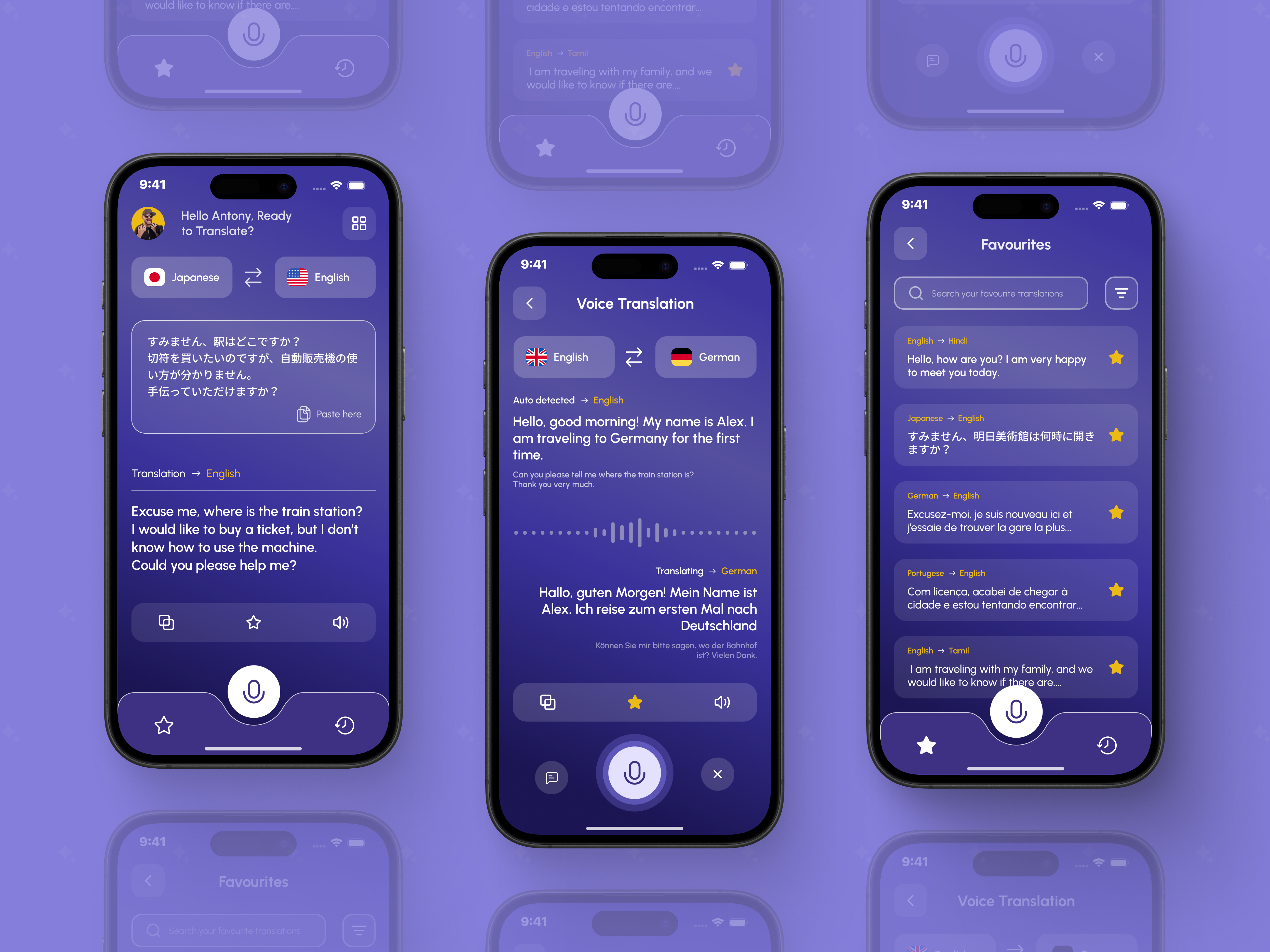 Zyra – Realtime AI Translation App by Sreerag C on Dribbble