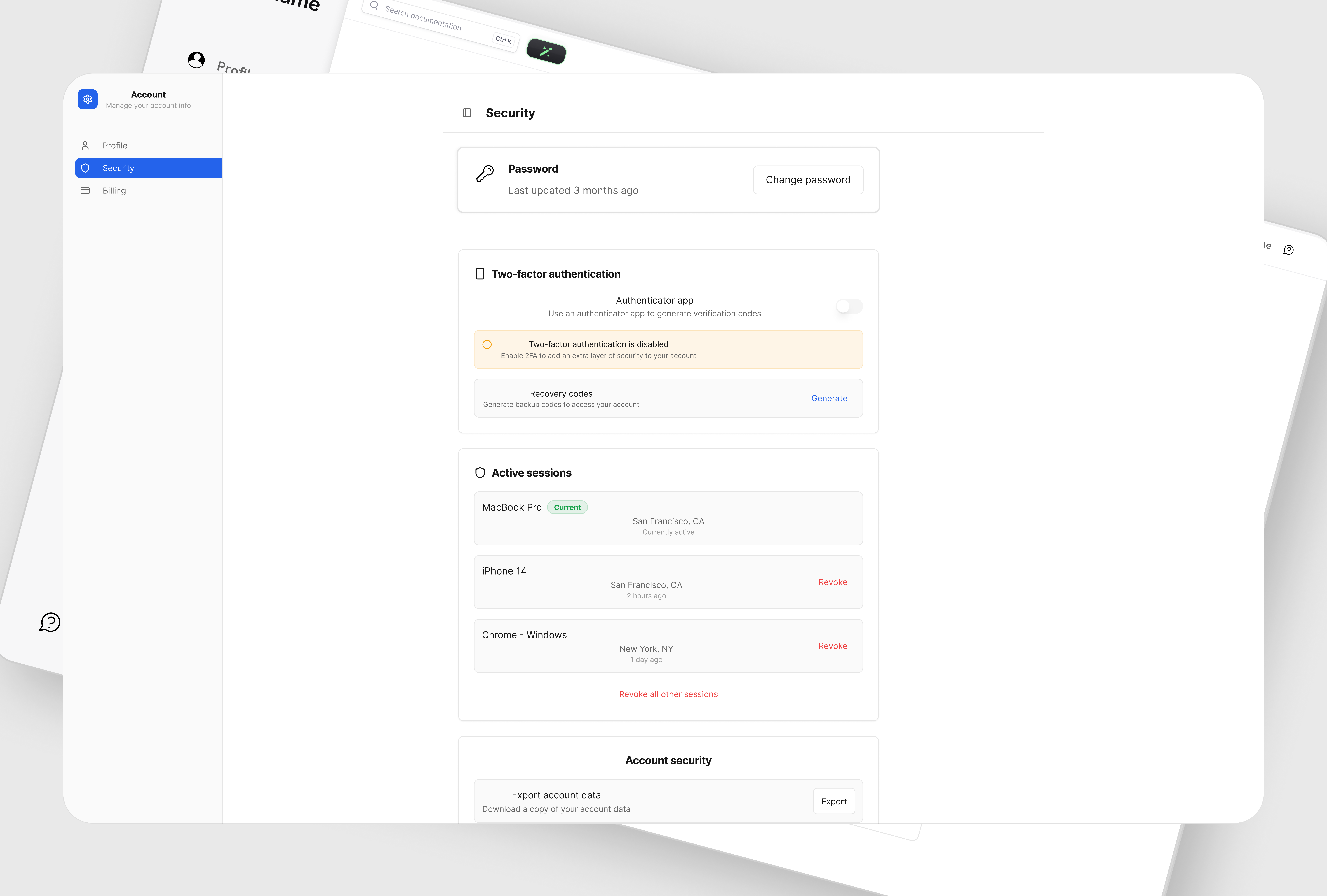 2 Factor authentication page modern UI UX design 2026 by Nesar ali shah ...