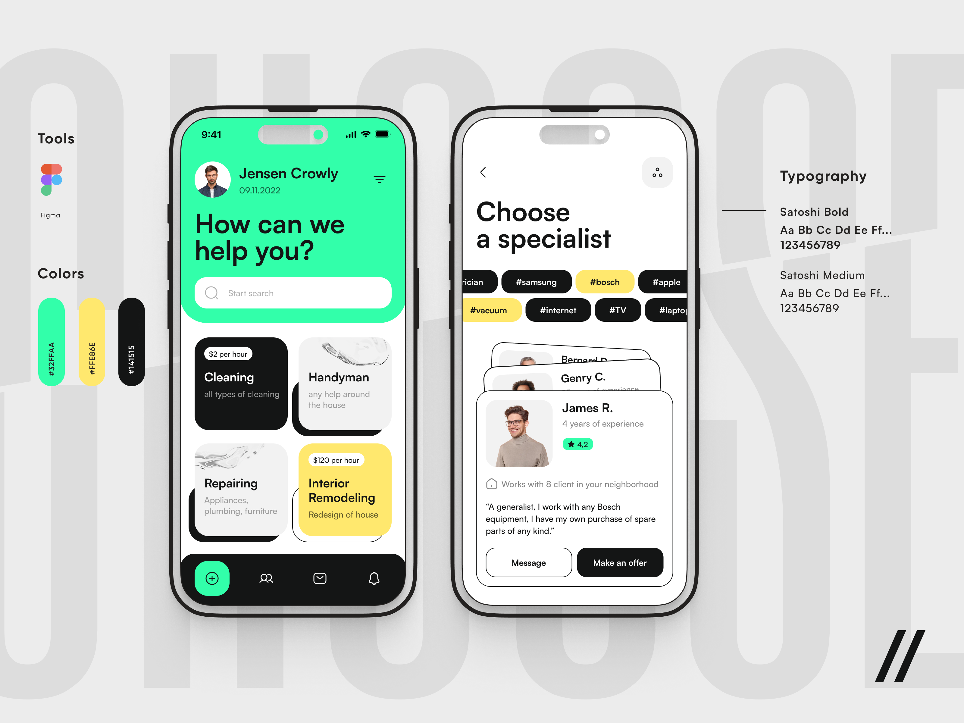 Service Marketplace Mobile IOS App by Purrweb UI/UX Agency on Dribbble