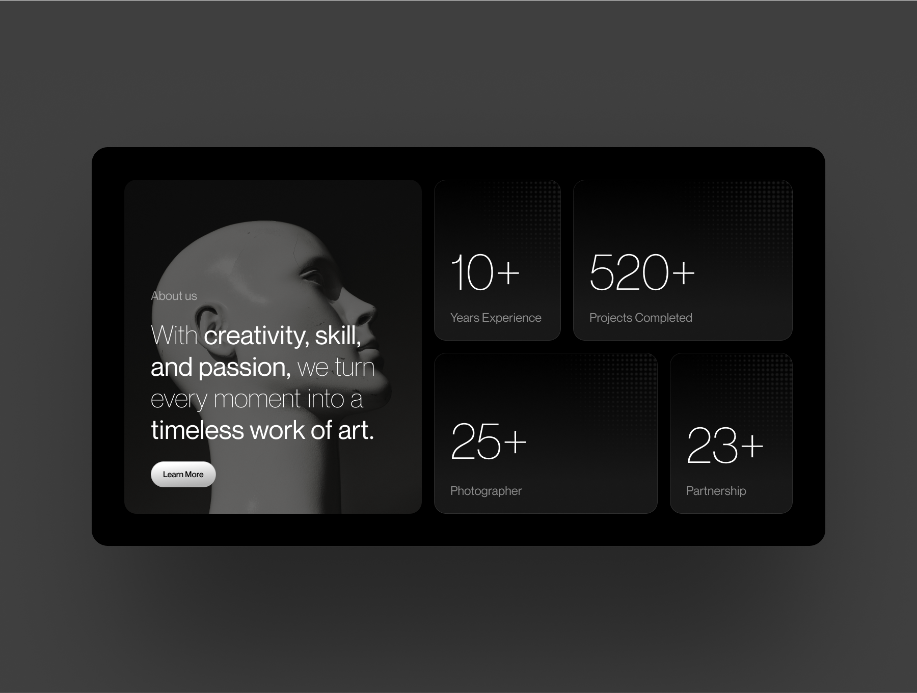 TimelessLens - Landing Page by Nicholaus Gilang for Potara Studio on Dribbble