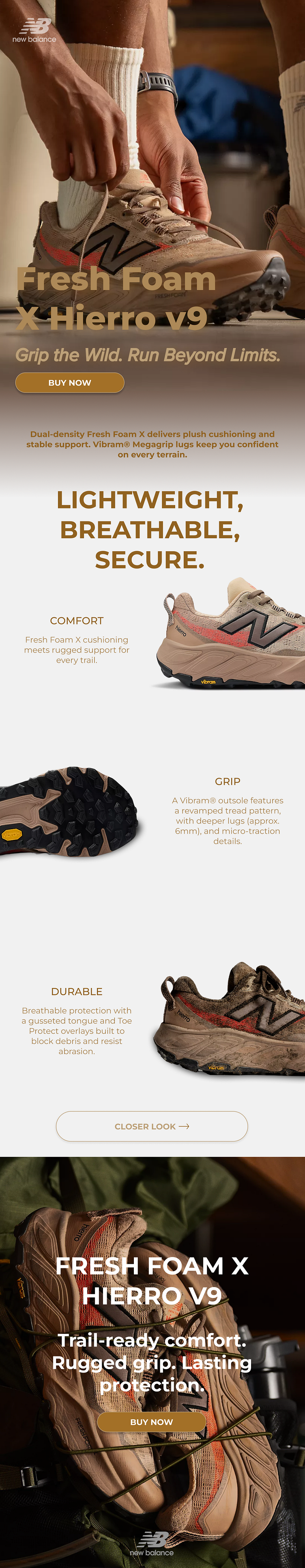 New Balance Email Design. by Elson Palmere on Dribbble