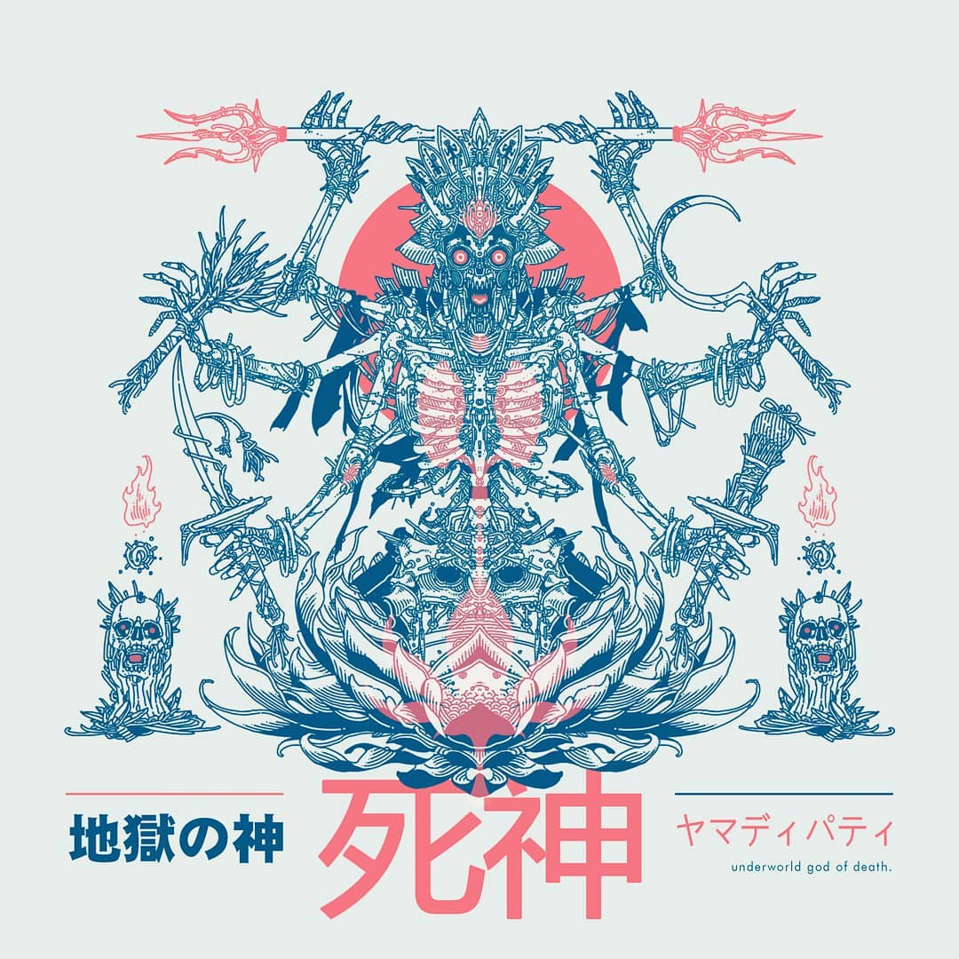 Yamadipati, the eternal God of the underworld by Arya Wasista on Dribbble