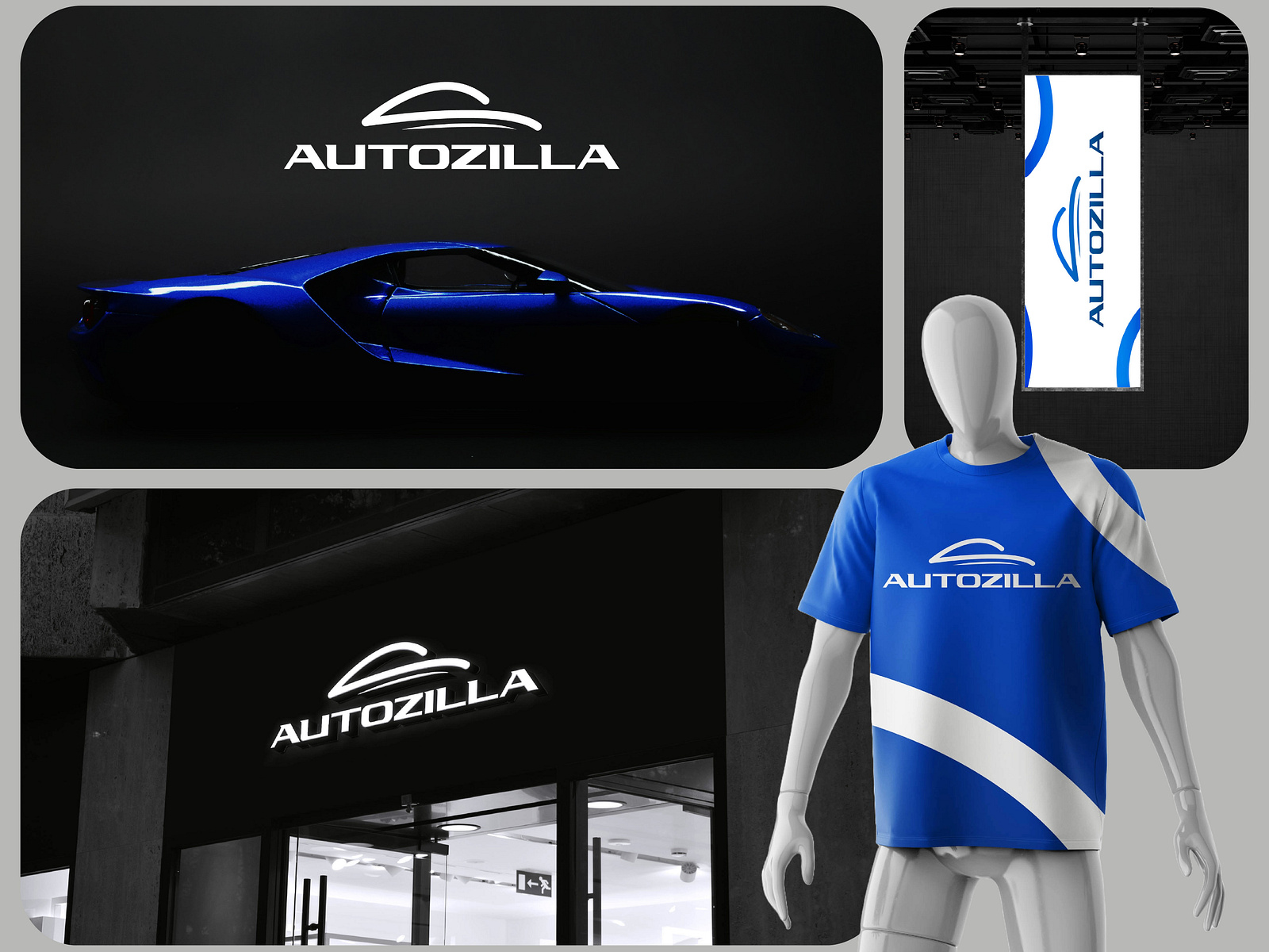 Auto Zilla Branding by Amit Sutradhar on Dribbble