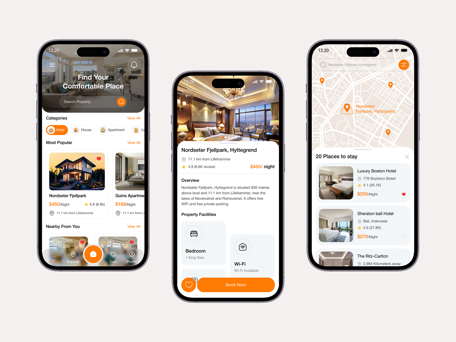 Luxury Hotel Booking App by Riazul Islam on Dribbble