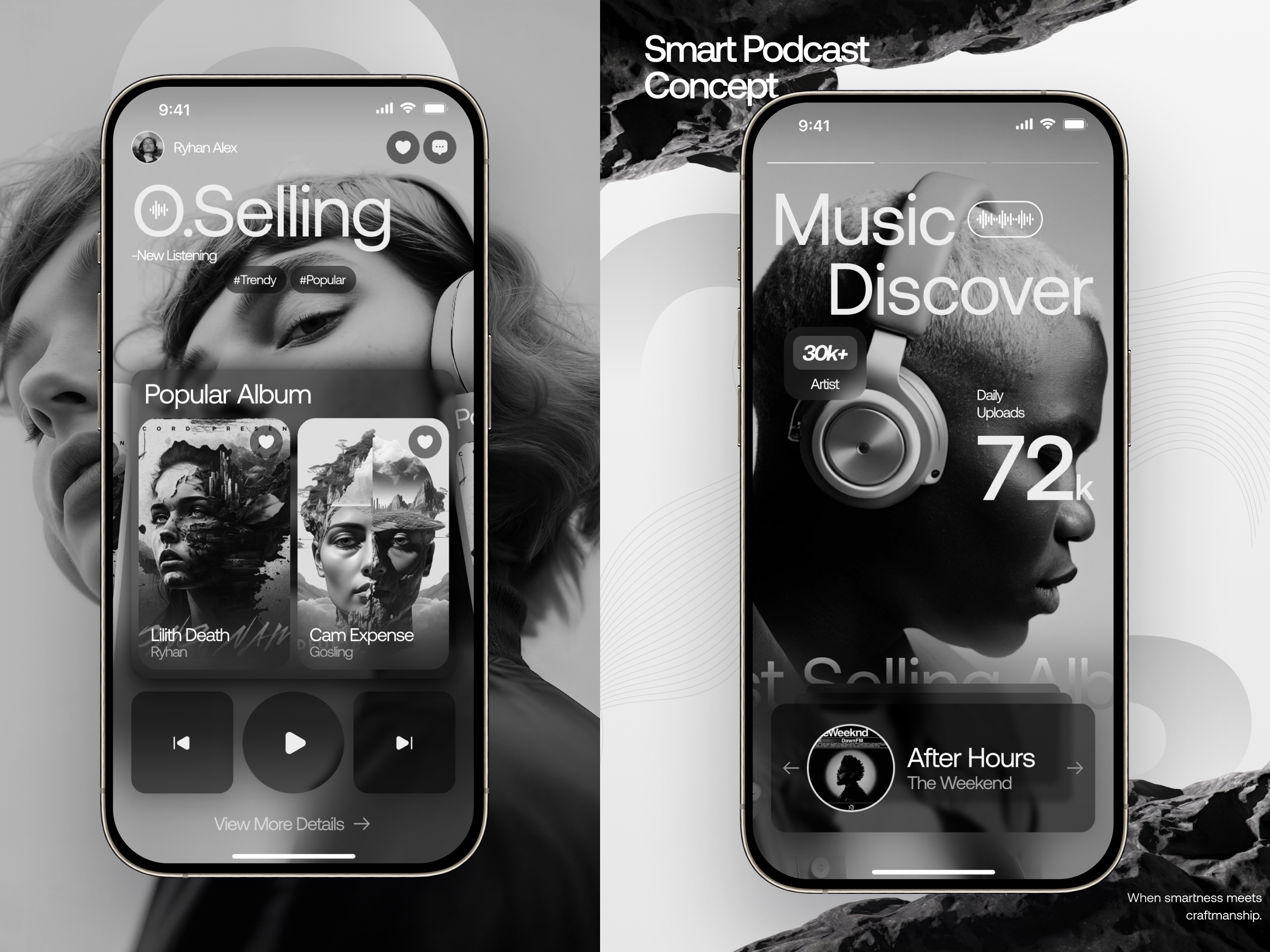 Podcast App Design Concept | UI/UX Mobile App by Subash Chandra for Seative Digital on Dribbble