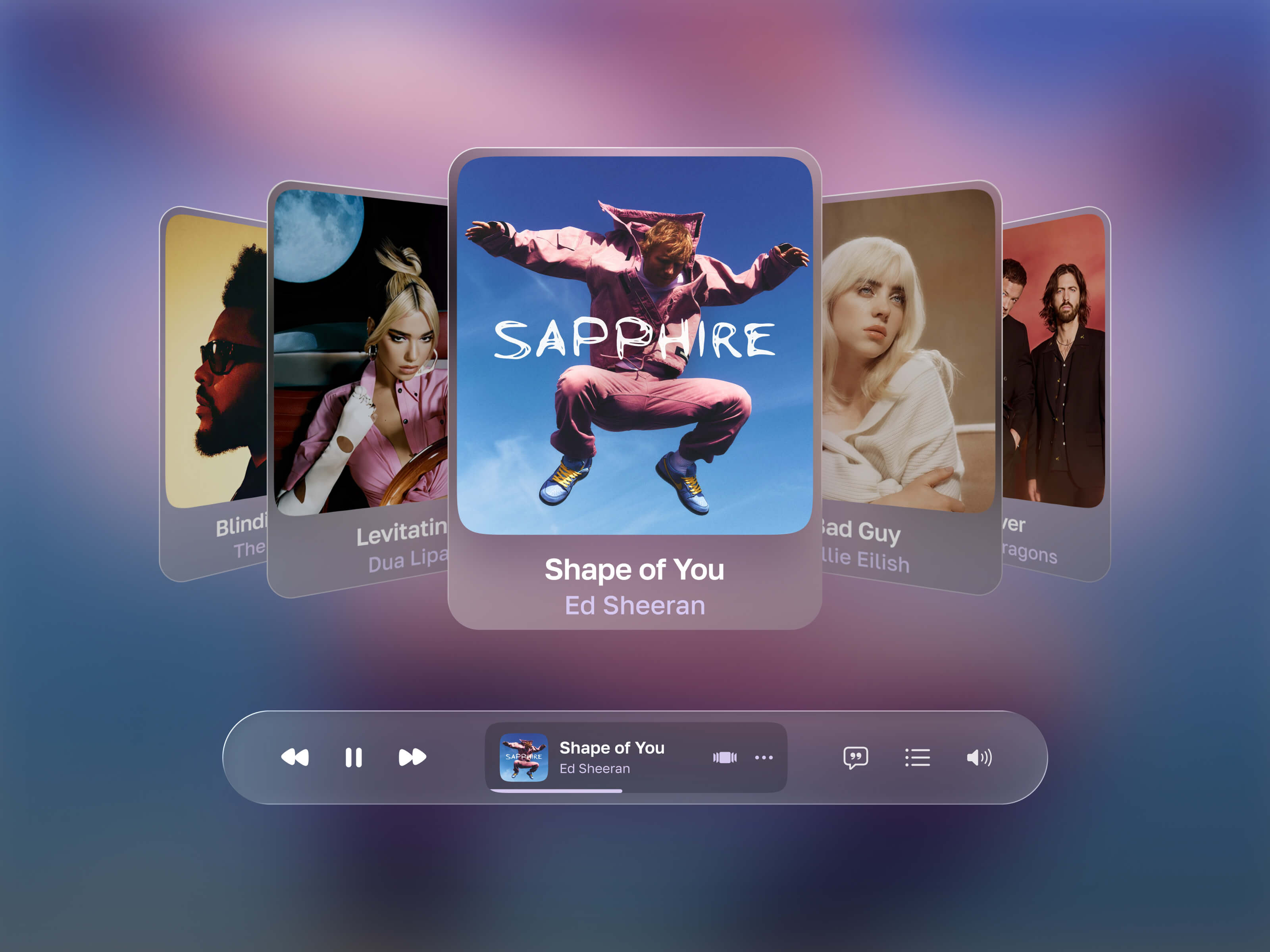 Music Platform | Music App | Creative App Design | App Interface by ...