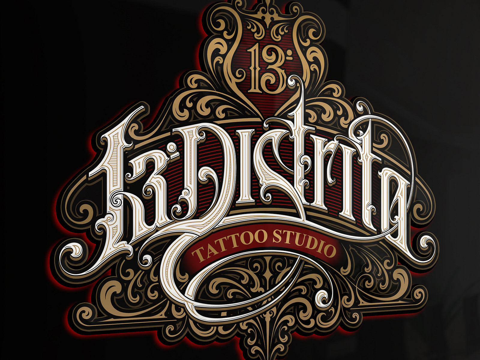 Logo Creation For Tattoo Studio | Vintage Custom Logo Tattoo by FS LOGO ...