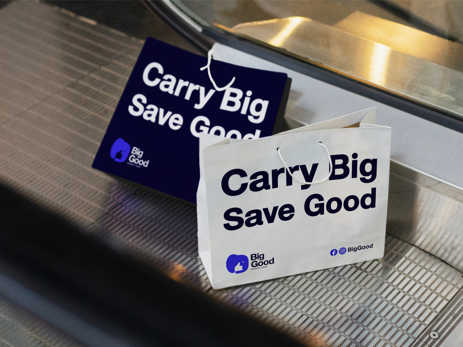 Big Good Logo and Visual Design by Garagephic Studio on Dribbble