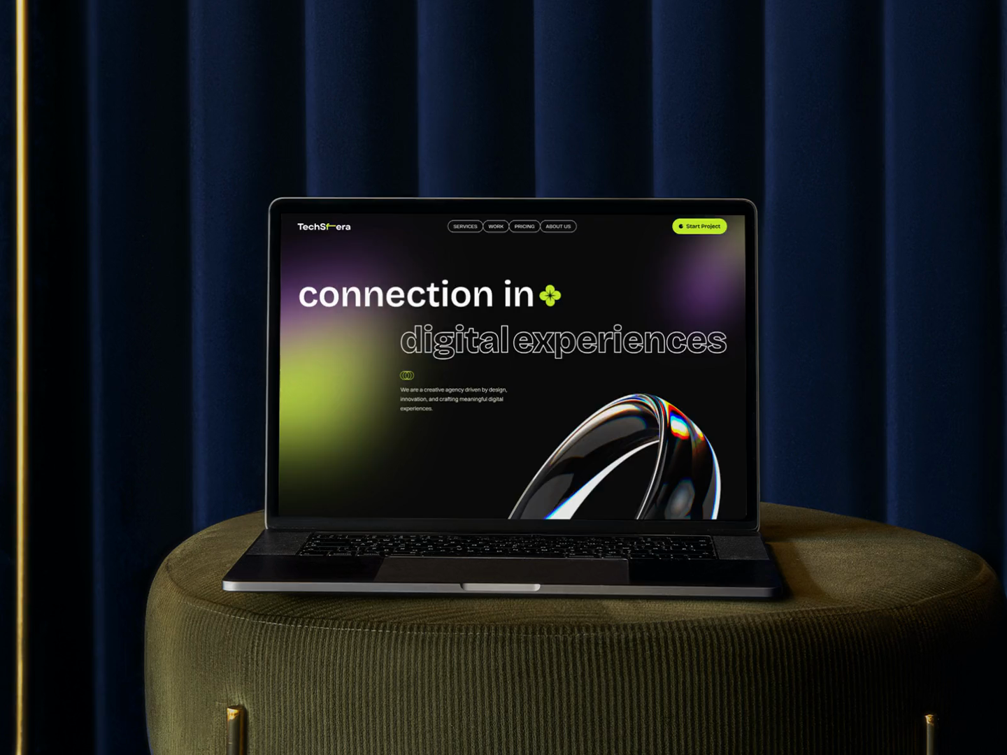 Digital Agency Landing Page by Sajidur Rahman Shimul for TechSfera on ...