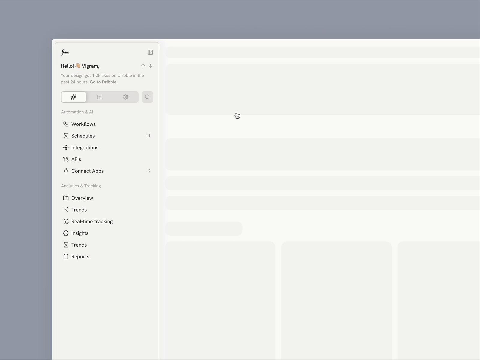 Navigation Redefined ⸻ Side Panel Concept with Sliding Submenus by ...