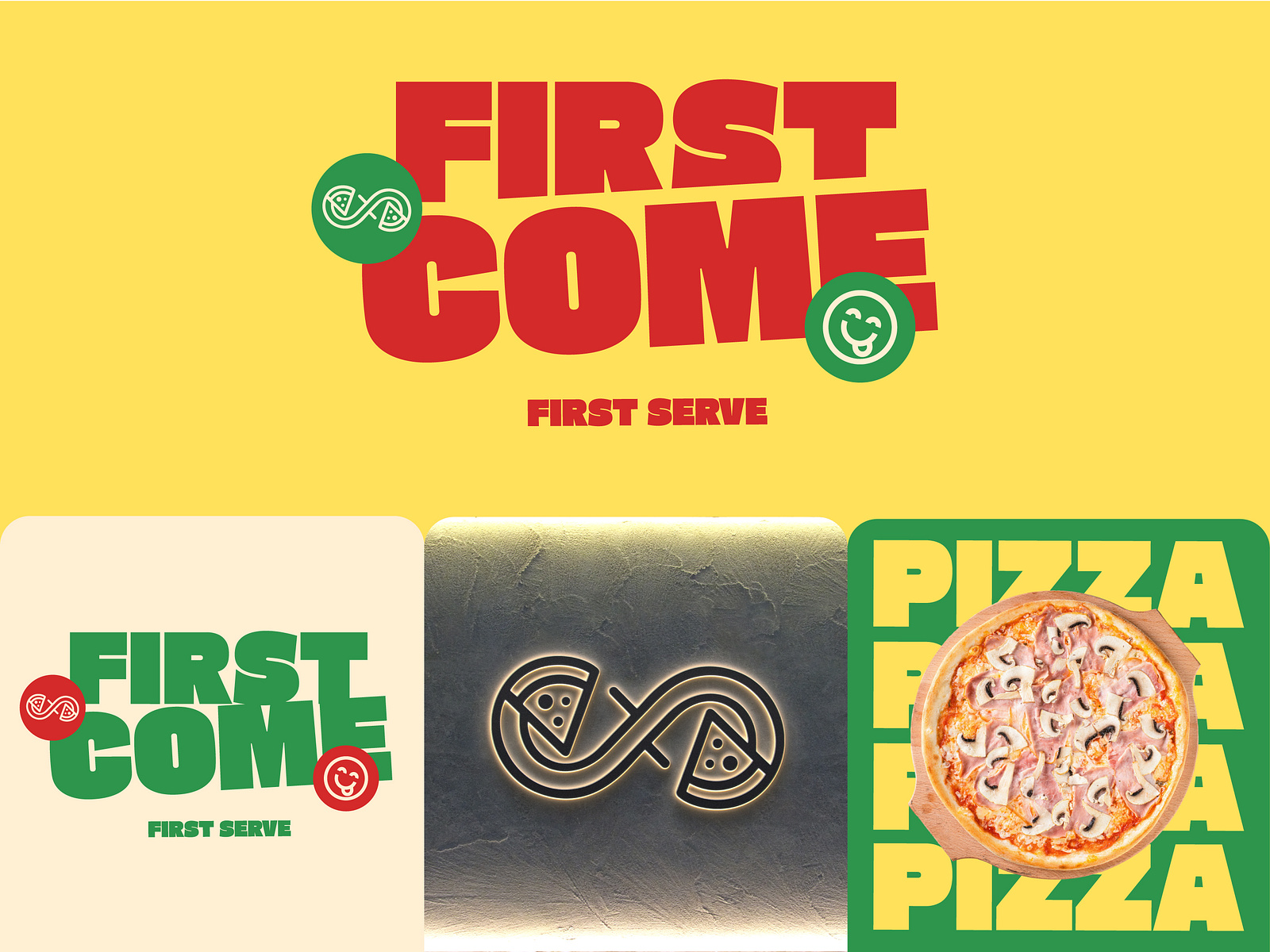 Infinity Slice Pizza Logo | Creative Modern Food Branding by MD SAYEM on Dribbble