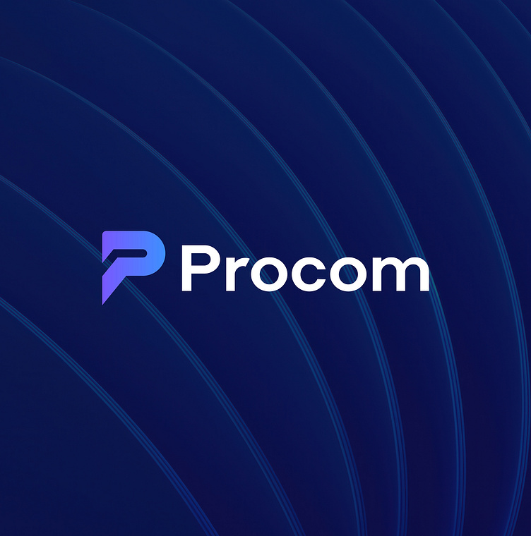 Procom Logo by Faseeh ur Rehman on Dribbble