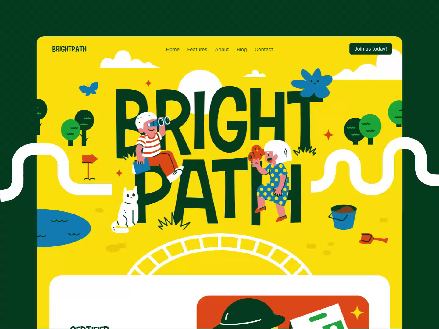 Bright Path - Website Landing Page Rive Animation by SlabPixel Designer ...