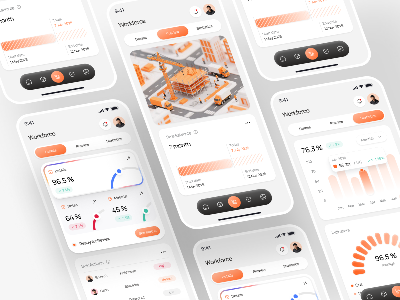 Constier - Construction Mobile App by Fajar Firmansyah for Orenji ...