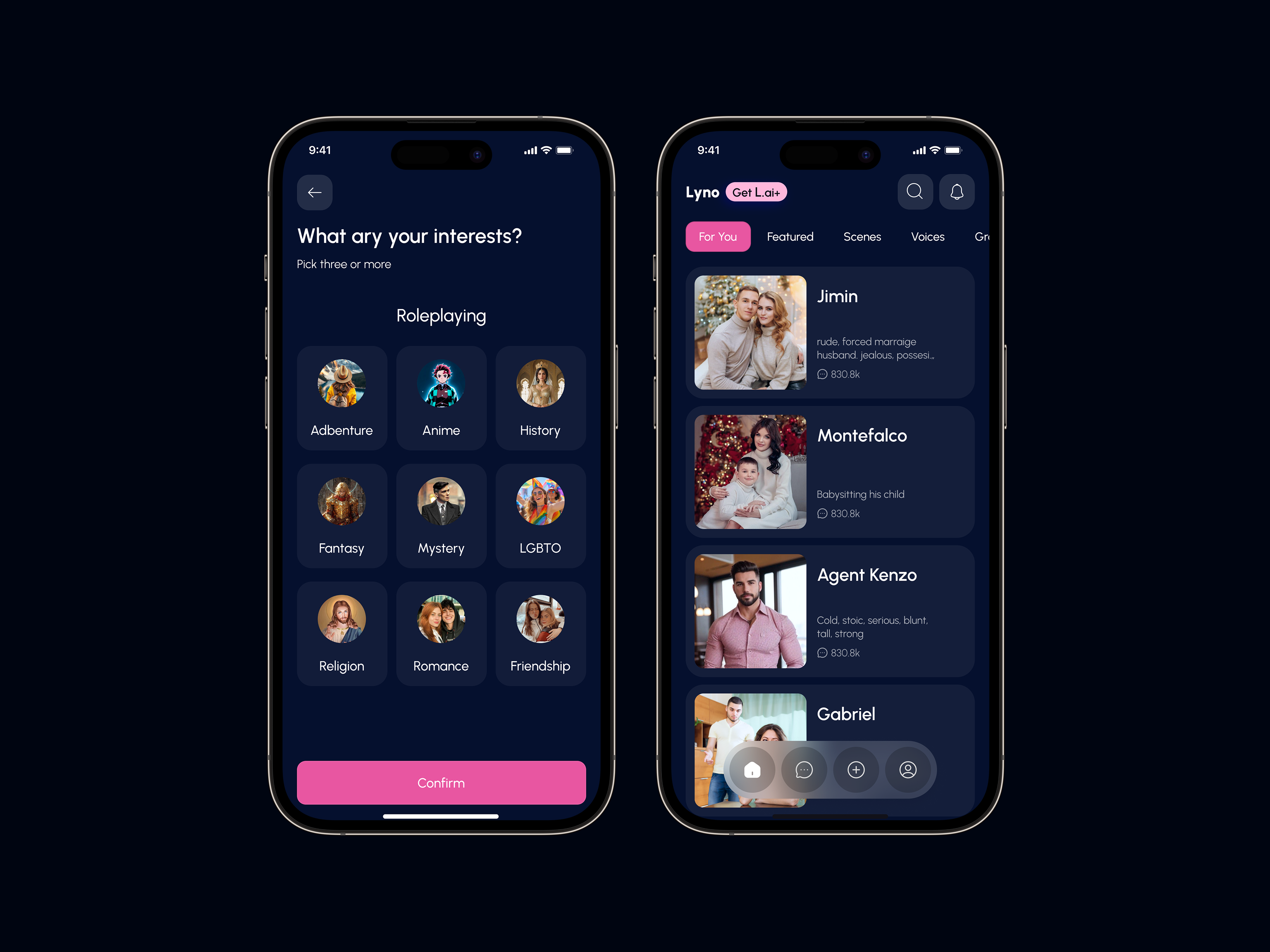 AI Mobile App Design by MD Munna Islam on Dribbble