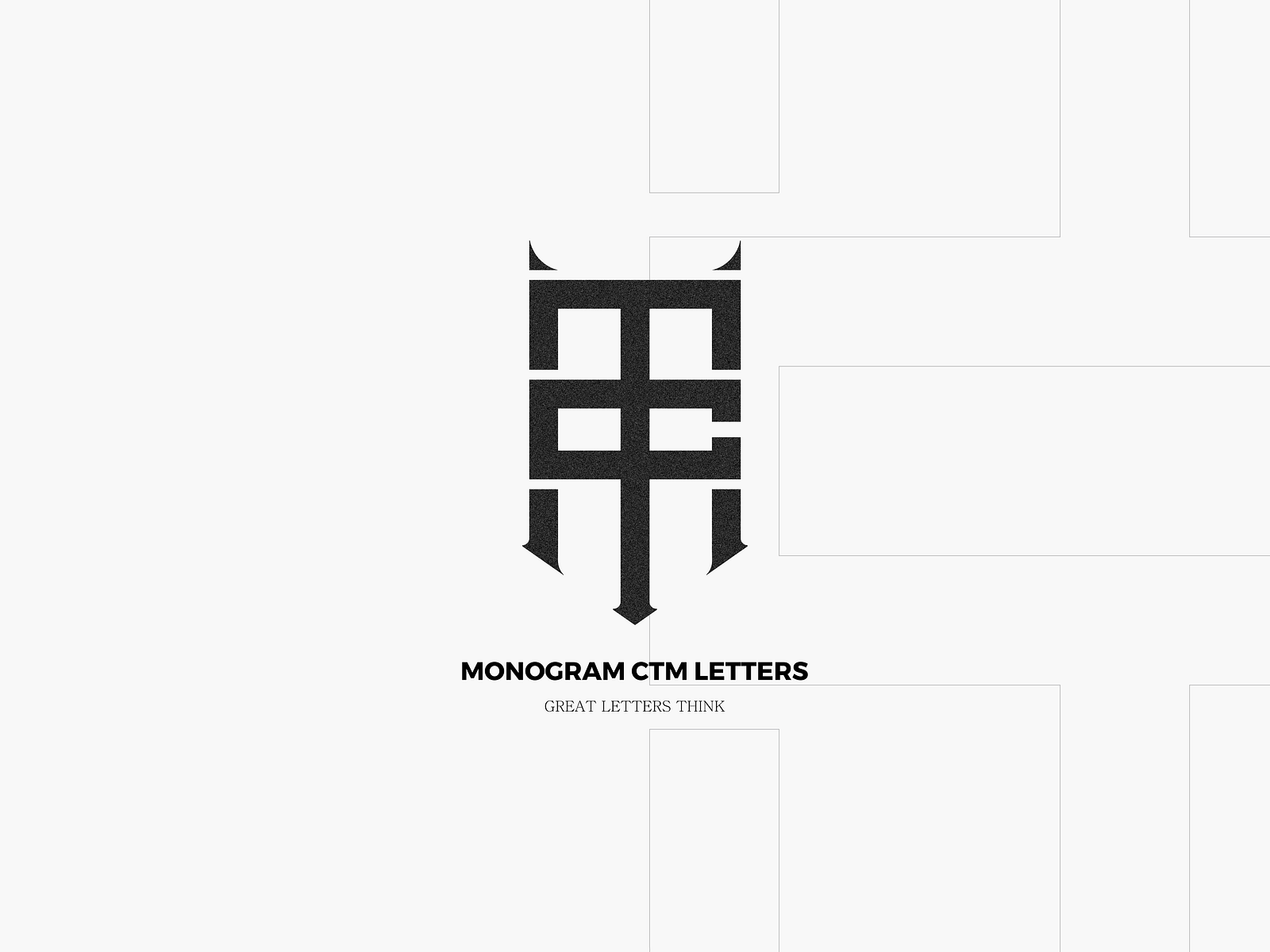Monogram Letters CTM by Octopus Prime on Dribbble
