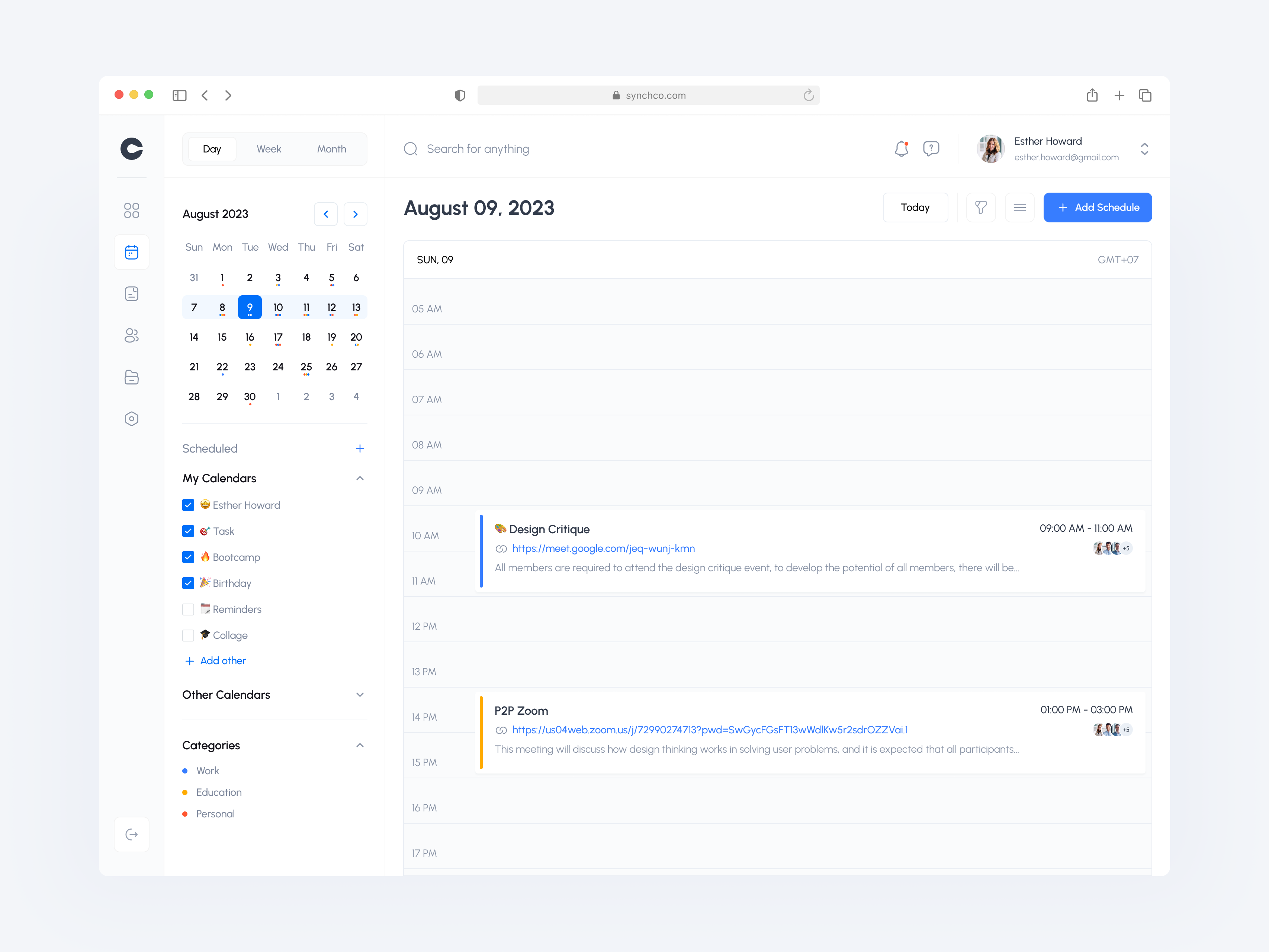 Calendar - Dashboard Design by Dipa UI/UX for Dipa Inhouse on Dribbble