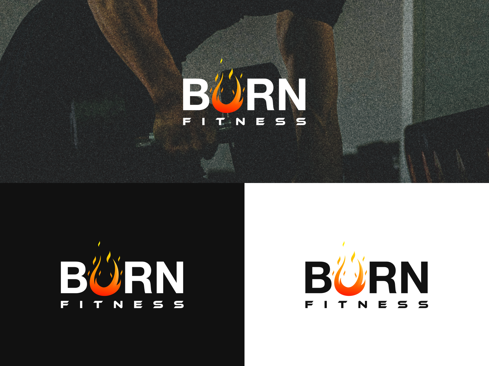 Burn Logo and Visual Design by Garagephic Studio on Dribbble