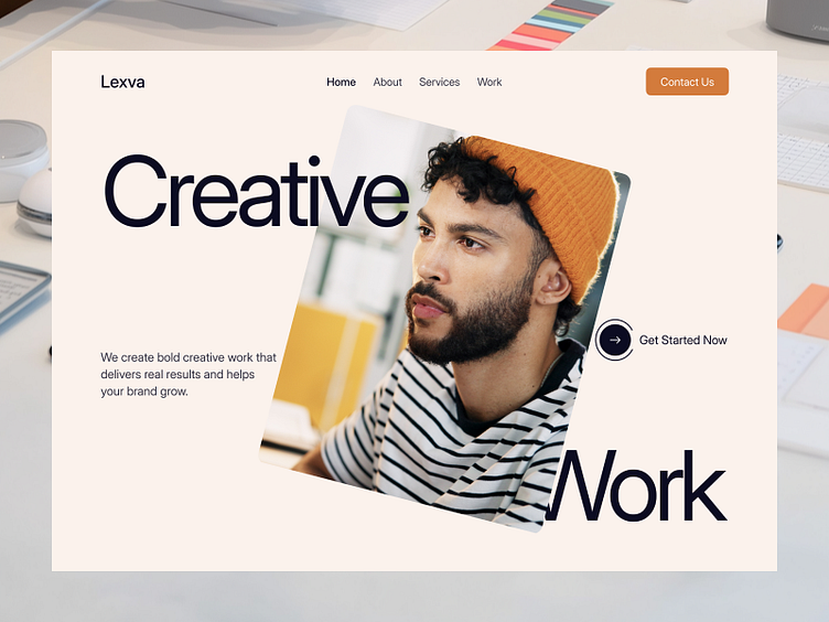 Lexva – Modern Website Hero Section by Tanzeem Hasnat on Dribbble