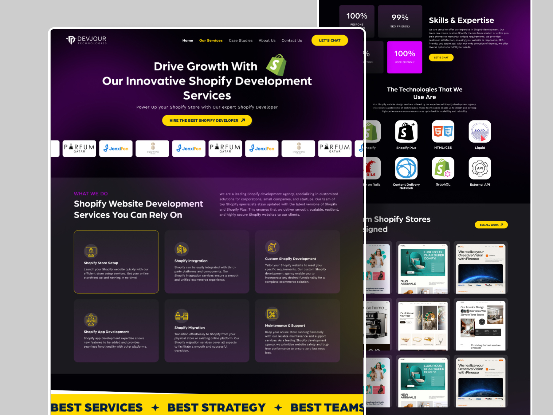 Agency Website UI design by Zeeshan Akbar on Dribbble