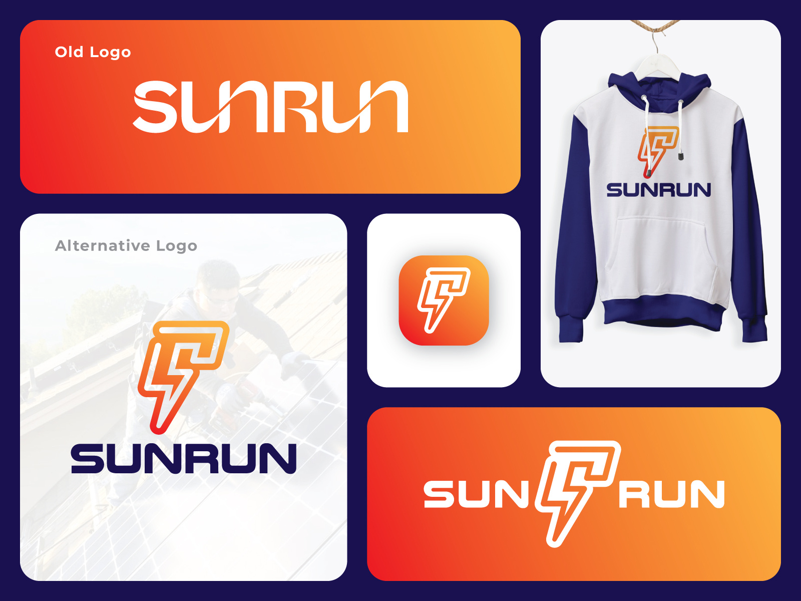 Sunrun - Logo Redesign by Drastic Logo on Dribbble