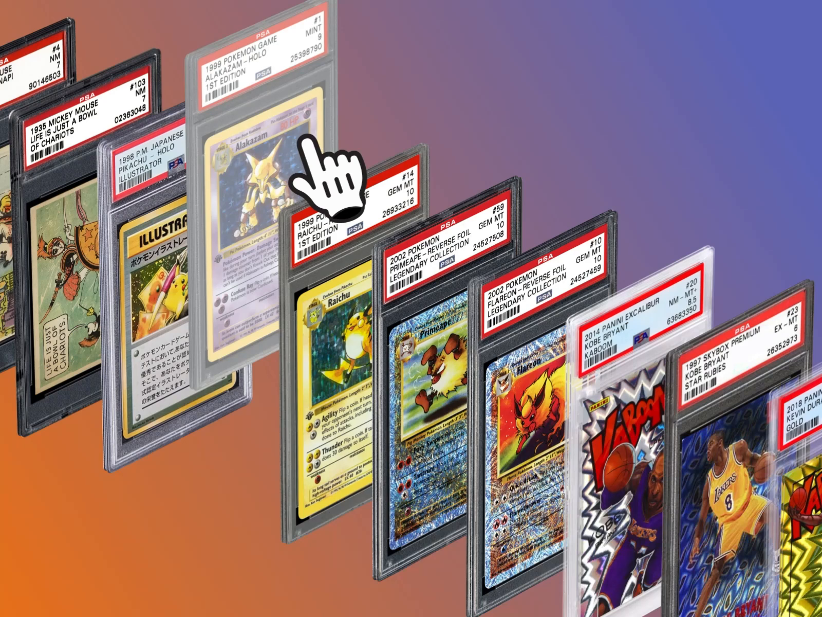 AI Product design interface showreel cards platform Collector by ...