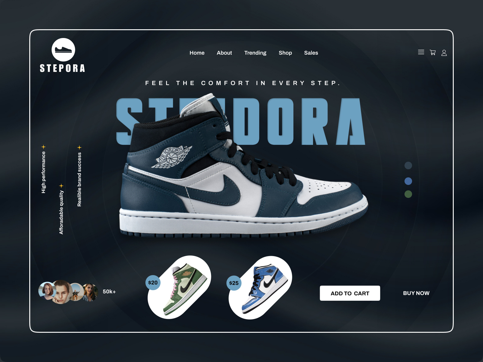 Stepora Shoes Poster Design by Shingala Infotech on Dribbble