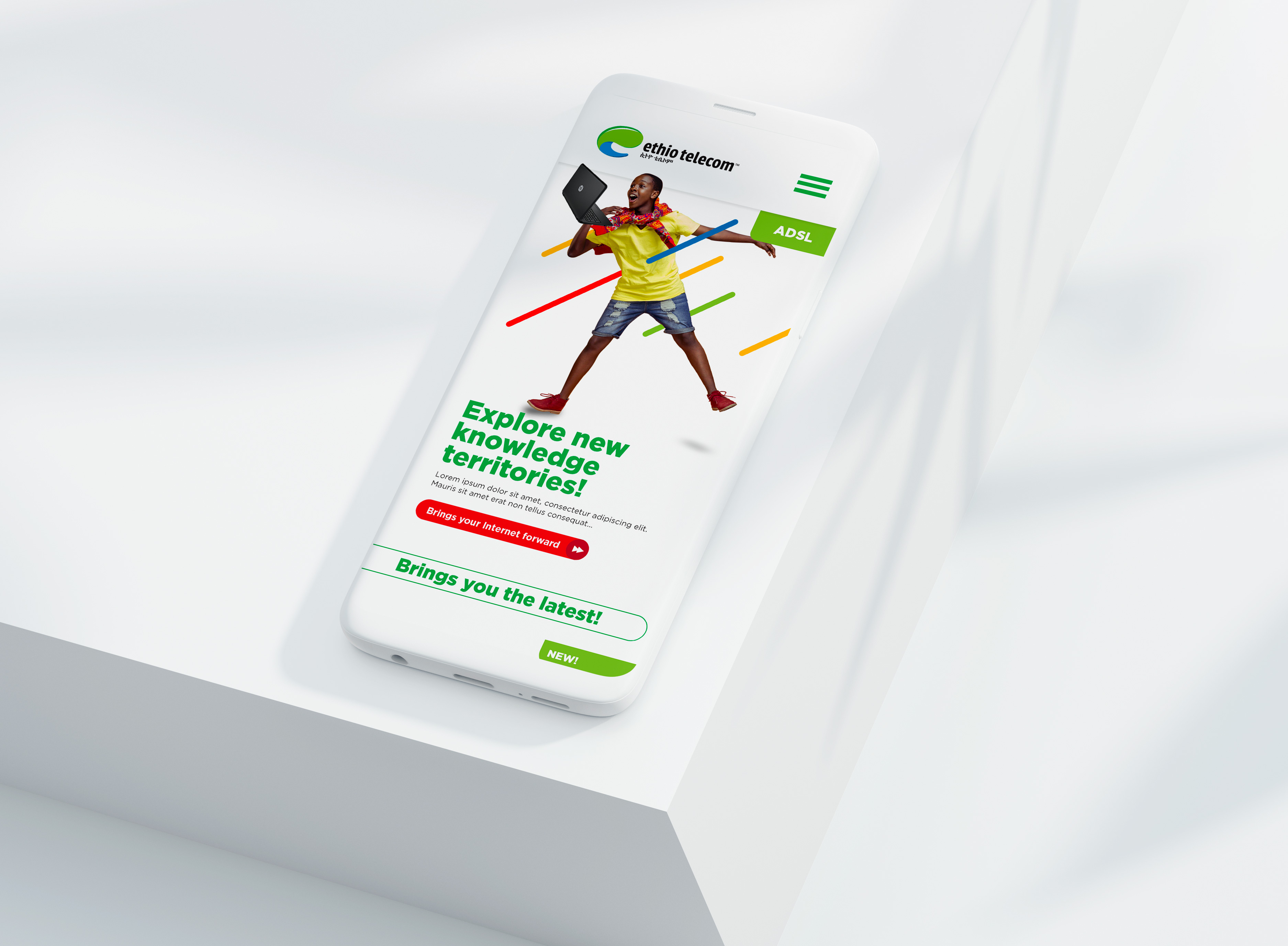 Ethio Telecom Branding by Jean-Maxime Brais on Dribbble
