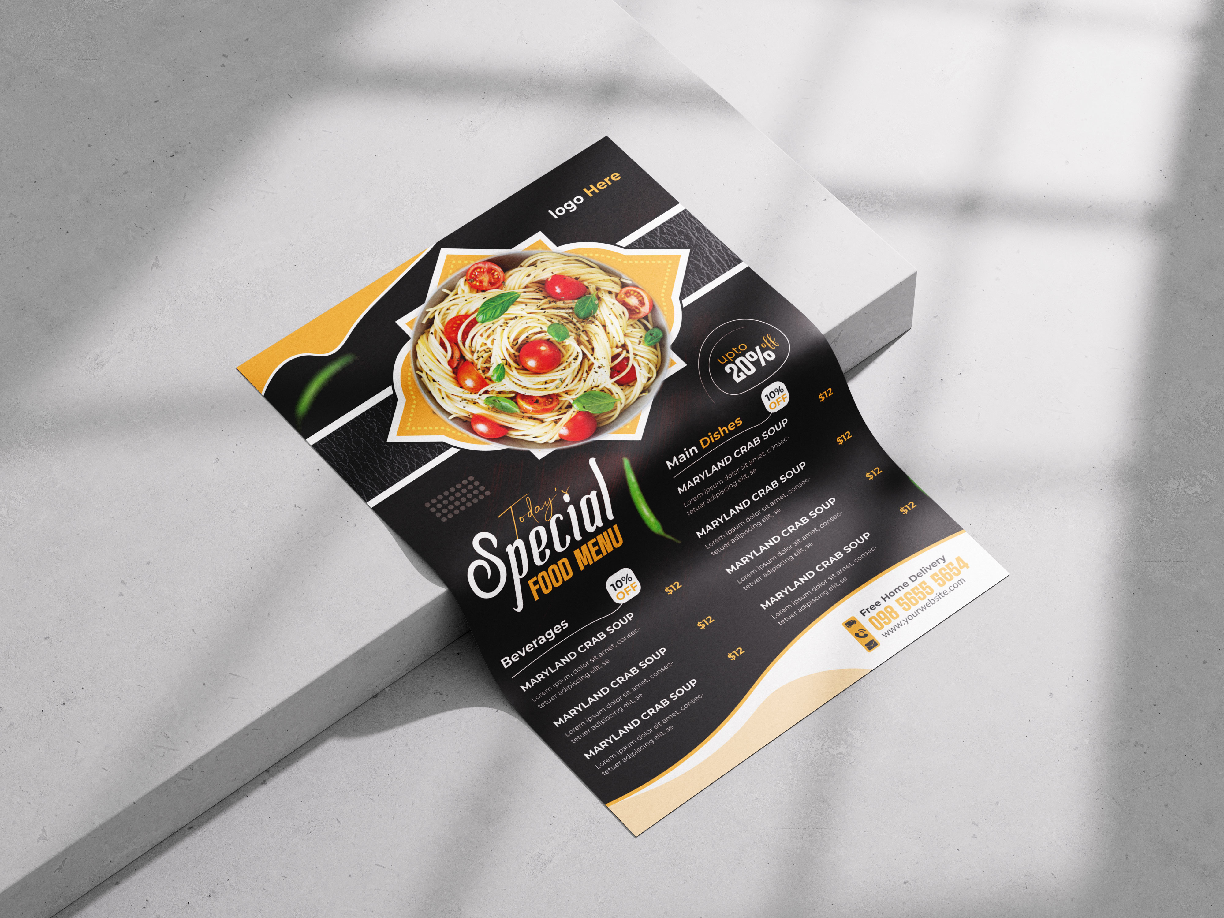 Creative food menu design by mahfuj ahmed on Dribbble