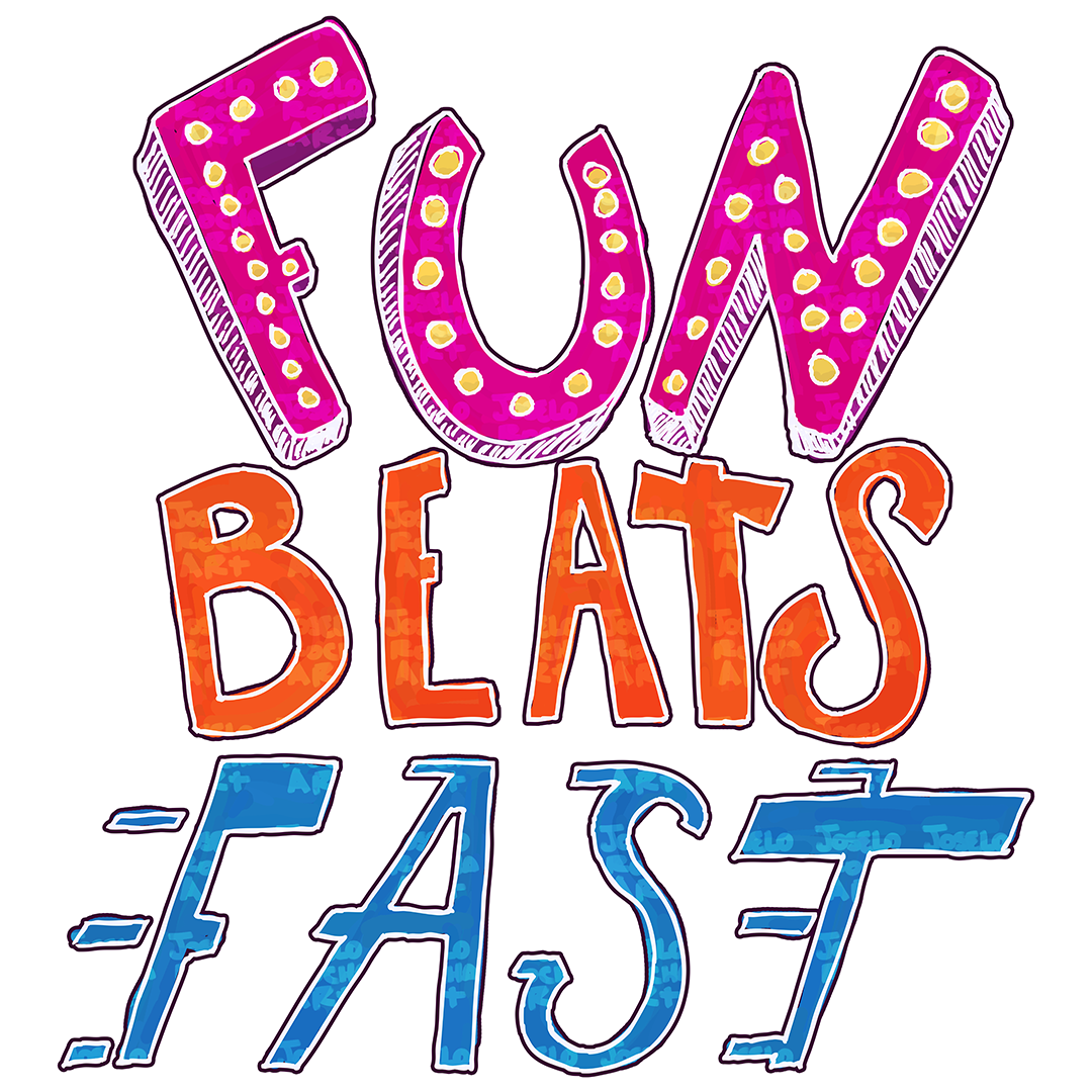 Fun Beats Fast by Joselo Rocha on Dribbble