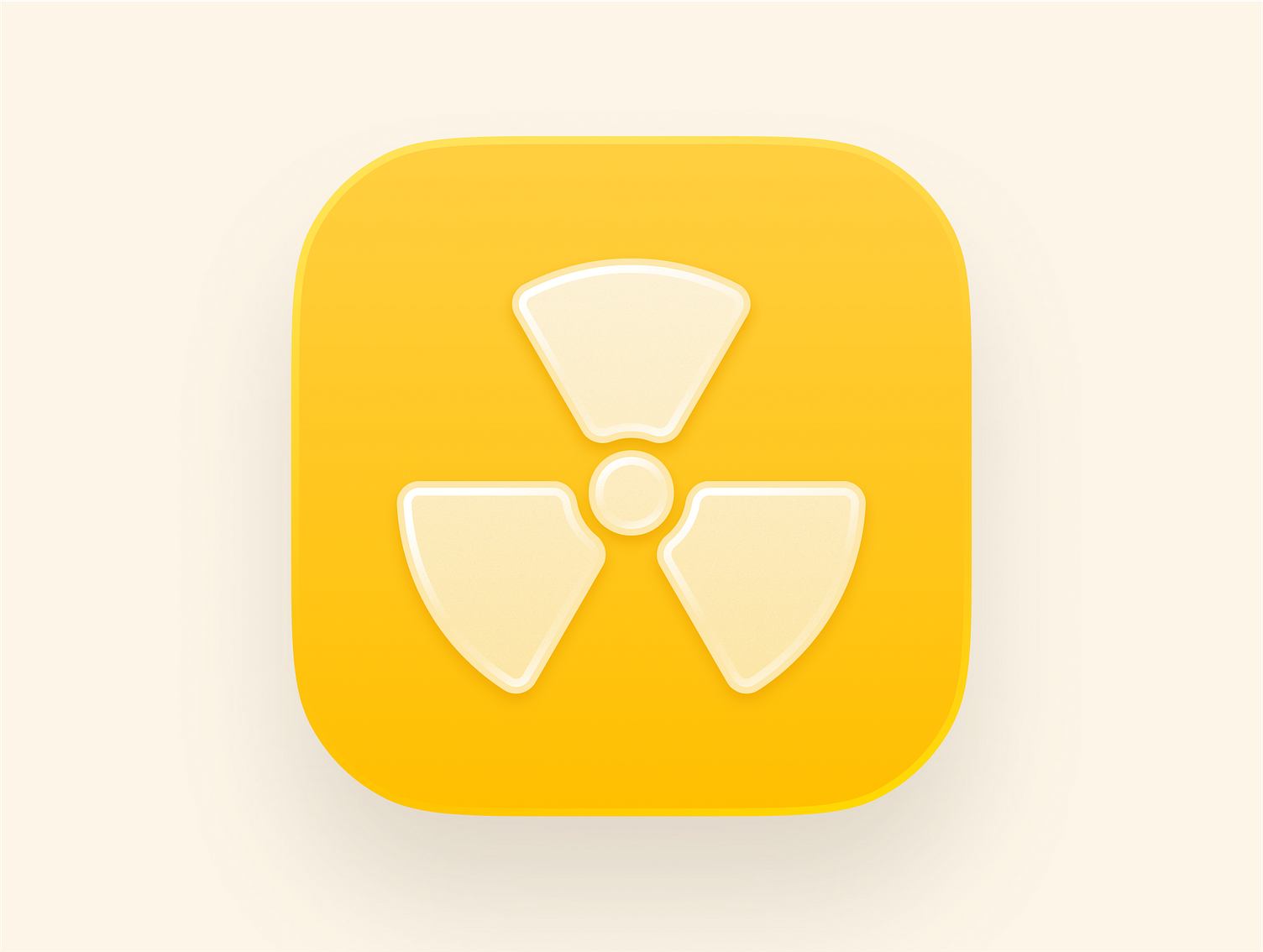 Nuclear- iOS App Icon by Tyler Reckart on Dribbble