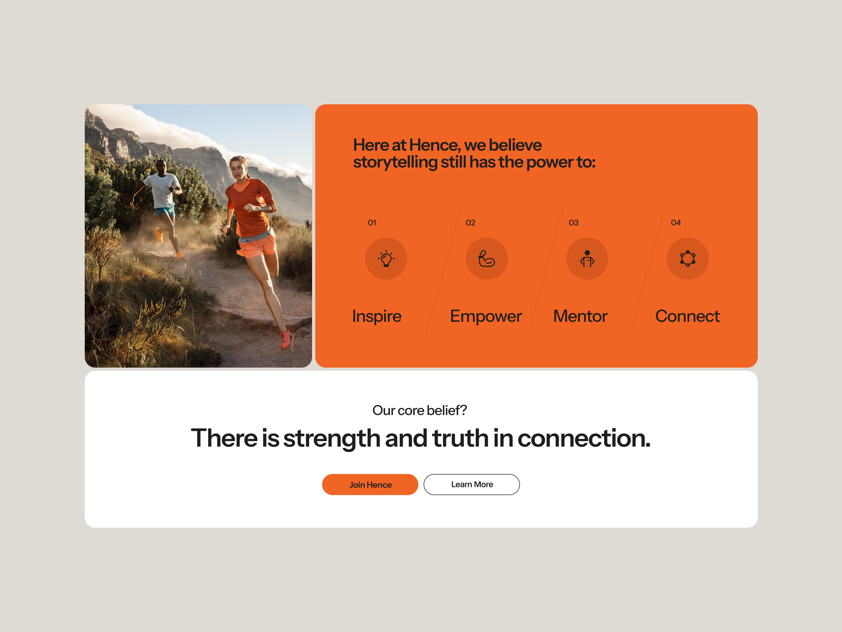Hence — Homepage by Kreativa Studio on Dribbble