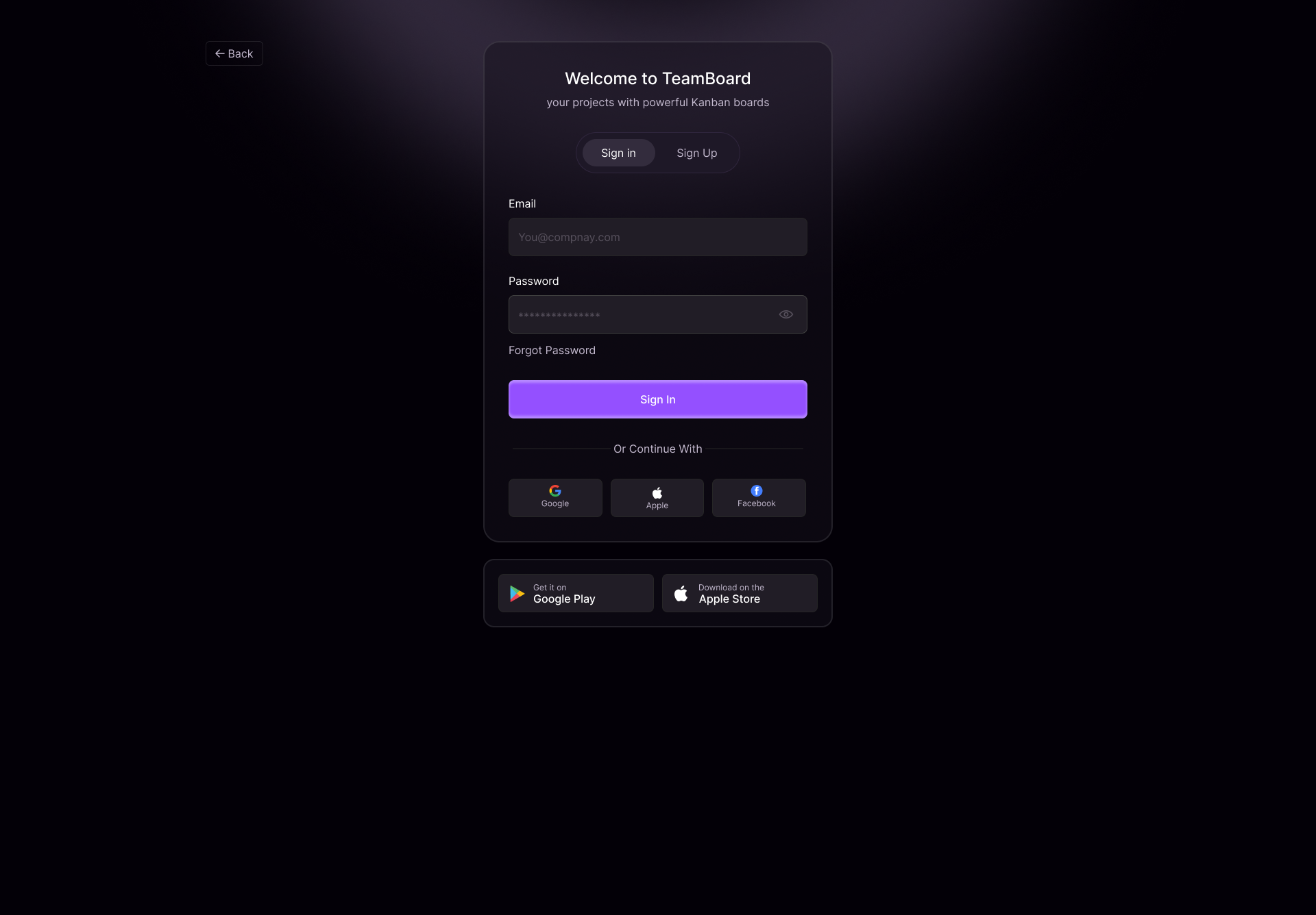 Interactive Sign In & Sign Up Page Prototyping by Rubel Meha on Dribbble