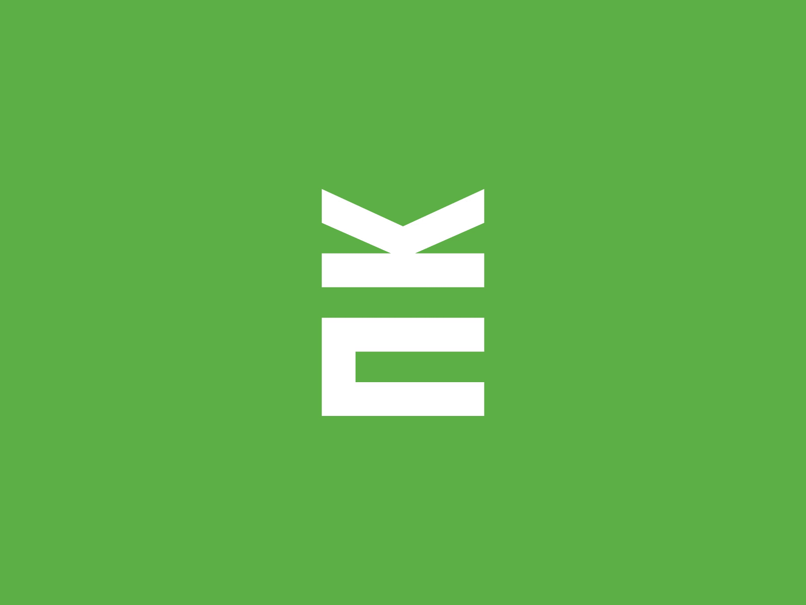 E + K Logo Mark design by Marufiam™ on Dribbble