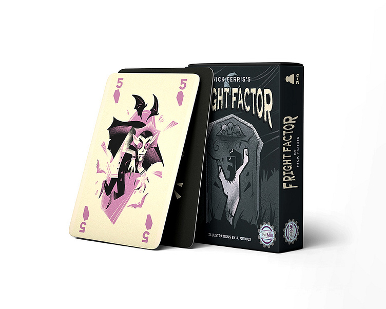 Fright Factor Card Game by A. Giroux on Dribbble