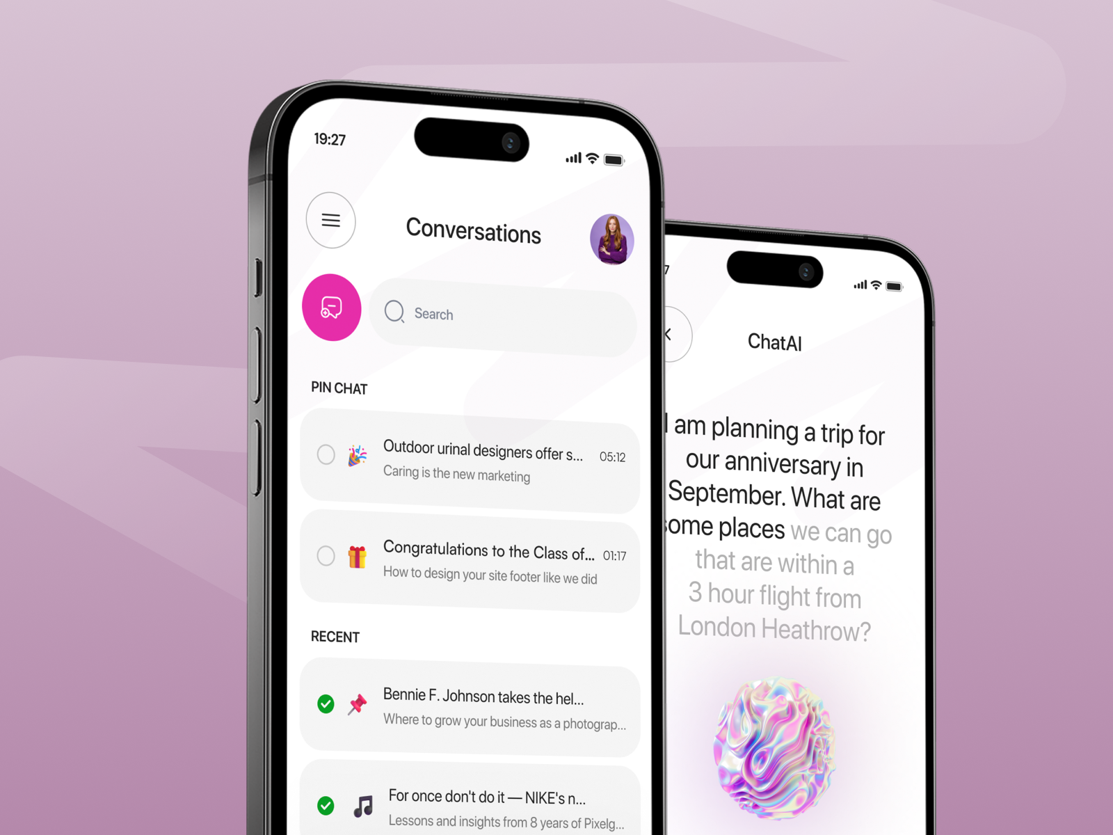 ai chat bot ui design by Roohi Koohi on Dribbble