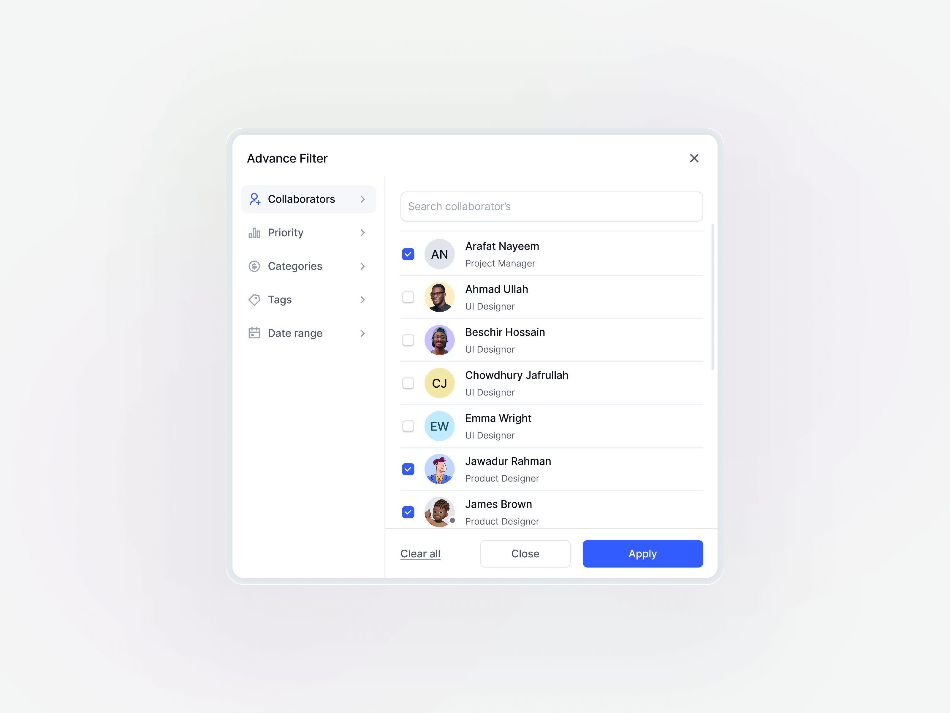 QuickSuite: Project Management - Filter by Filllo - SaaS Design Agency ...