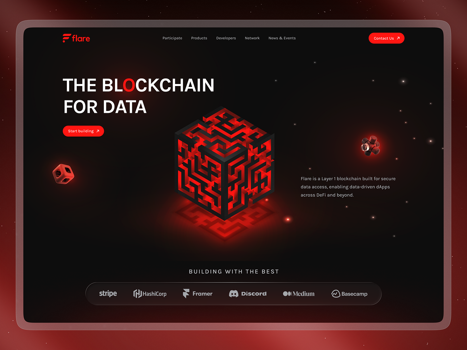 Next-Gen Blockchain for Builders by RAIHAN on Dribbble