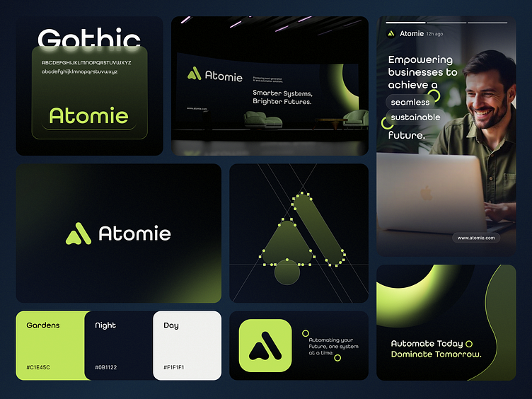 Atomie™ – AI Automation Landing Page by BayFi UI/UX® for BayFi® on Dribbble