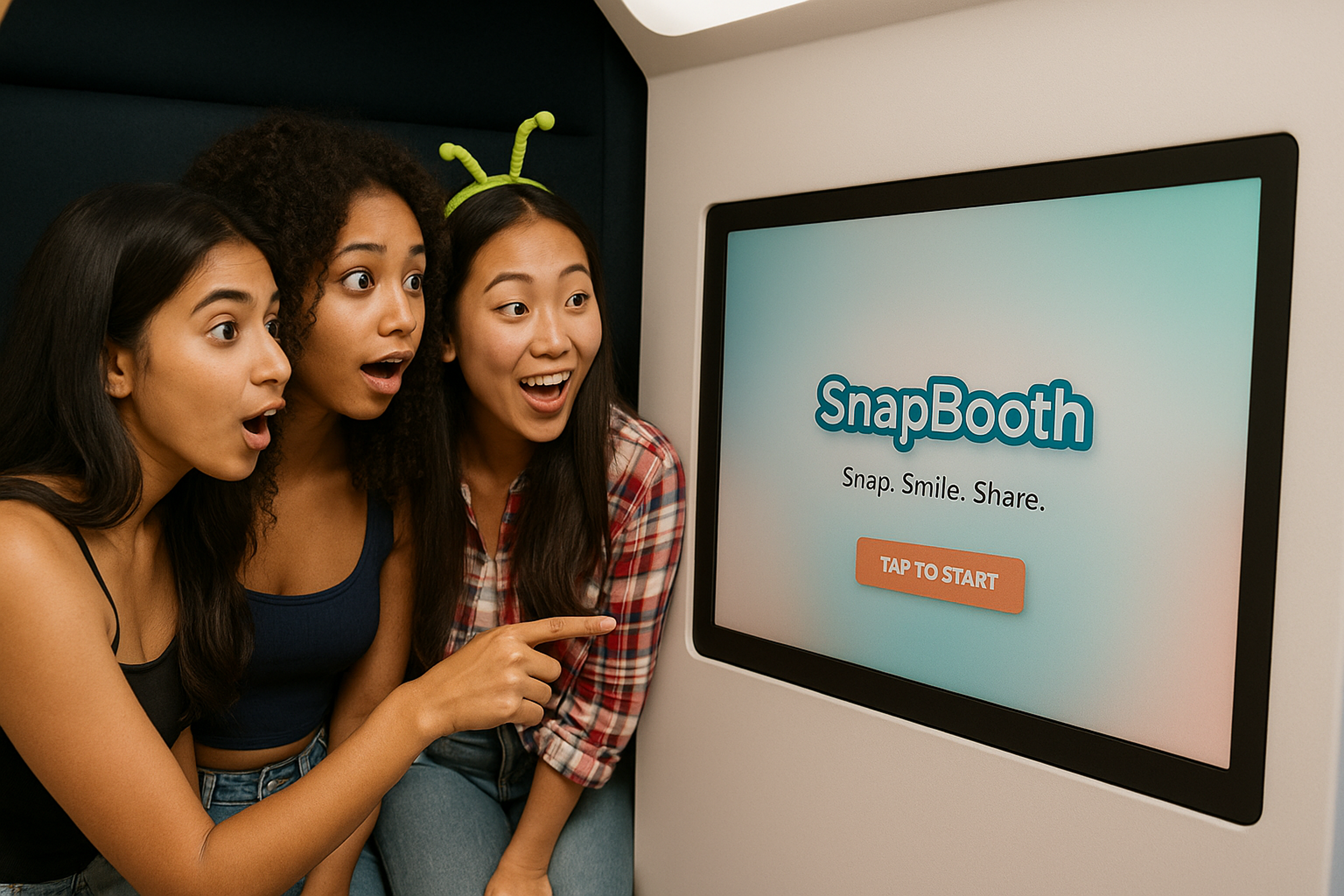 SnapBooth – Desktop Photobooth App UI Design by Wanda Kusuma on Dribbble