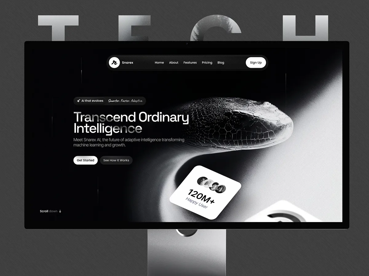Browse thousands of Modern Website Header images for design inspiration ...