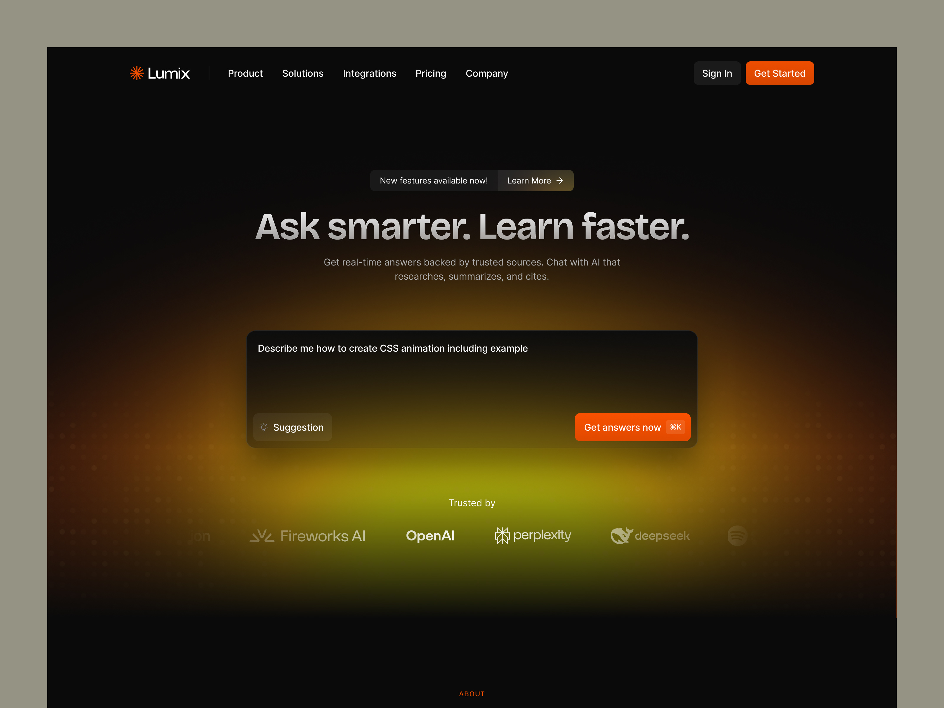 Lumix - AI Platform Landing Page by Barly Design for Uxerflow on Dribbble