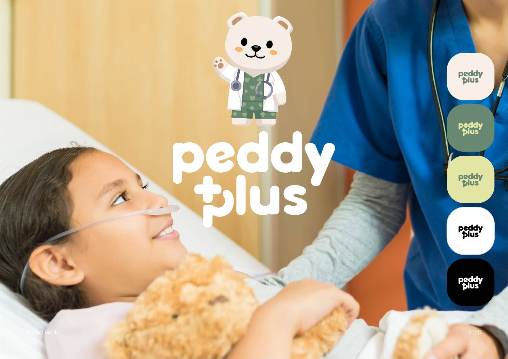 Peddy Plus Medical Kids Clinic Mascot Logo by Mike Hogart on Dribbble