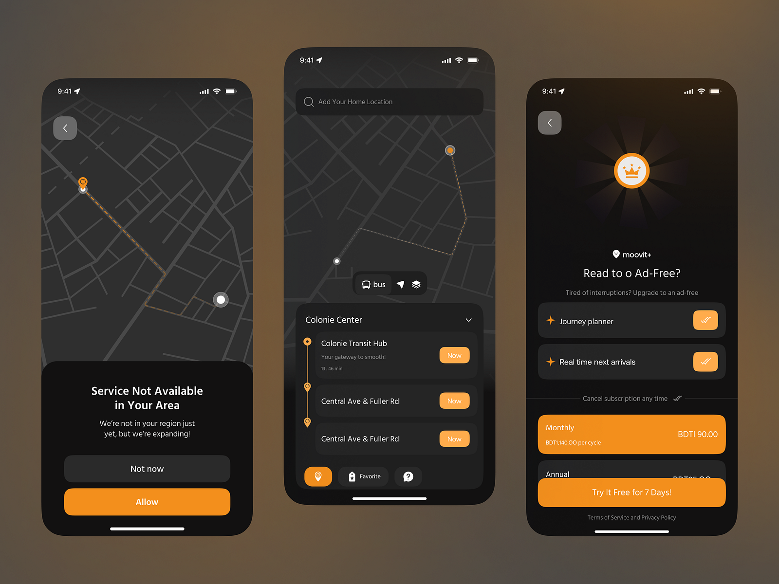 Smart Metro & Bus Navigation App Concept by Titan Design Co. on Dribbble
