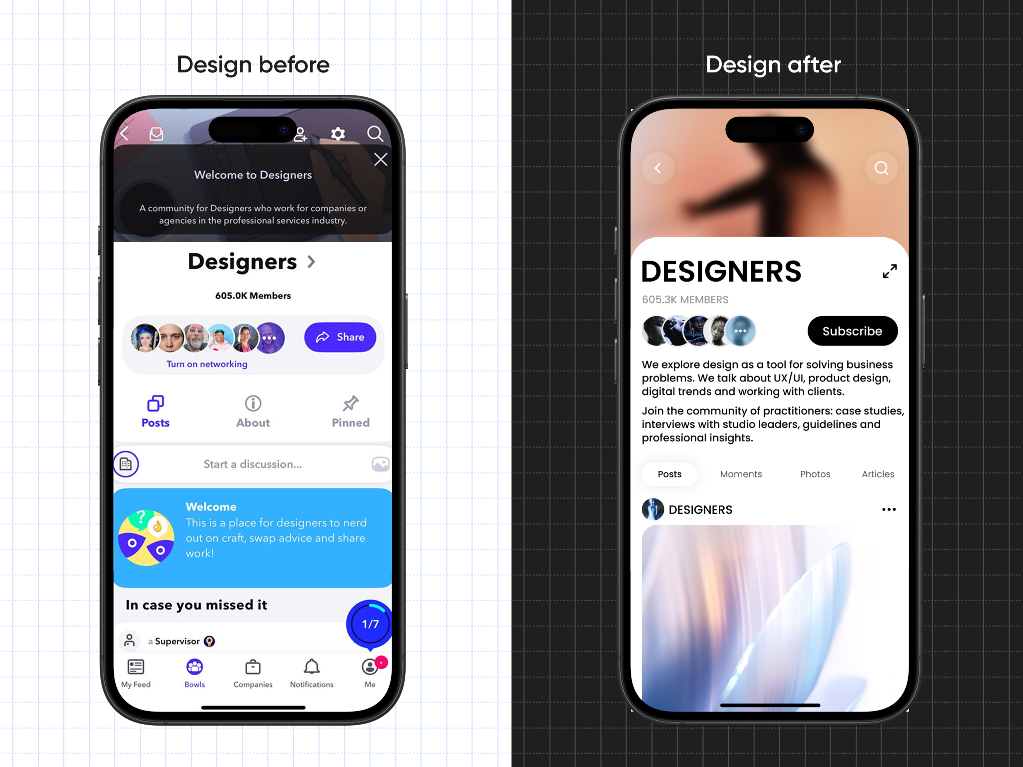 Social Media Mobile iOS App Redesign by Purrweb UI/UX Agency on Dribbble