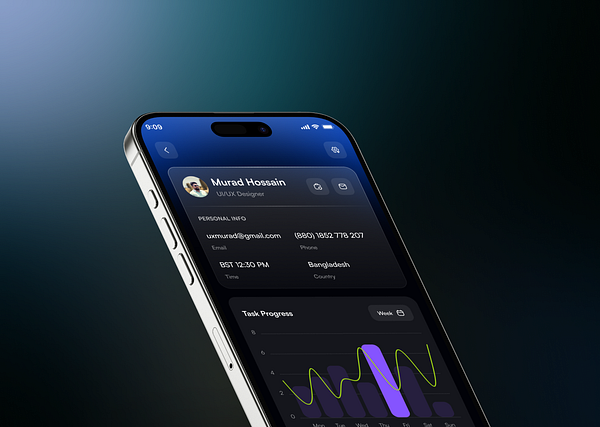 Task Management Mobile App by Murad Hossain 🔥 on Dribbble