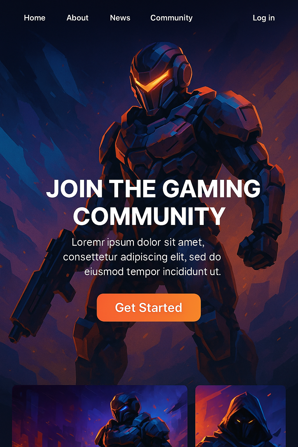 NextGen Gaming Hub – UI/UX Concept for Esports & Community by WisdmLabs ...