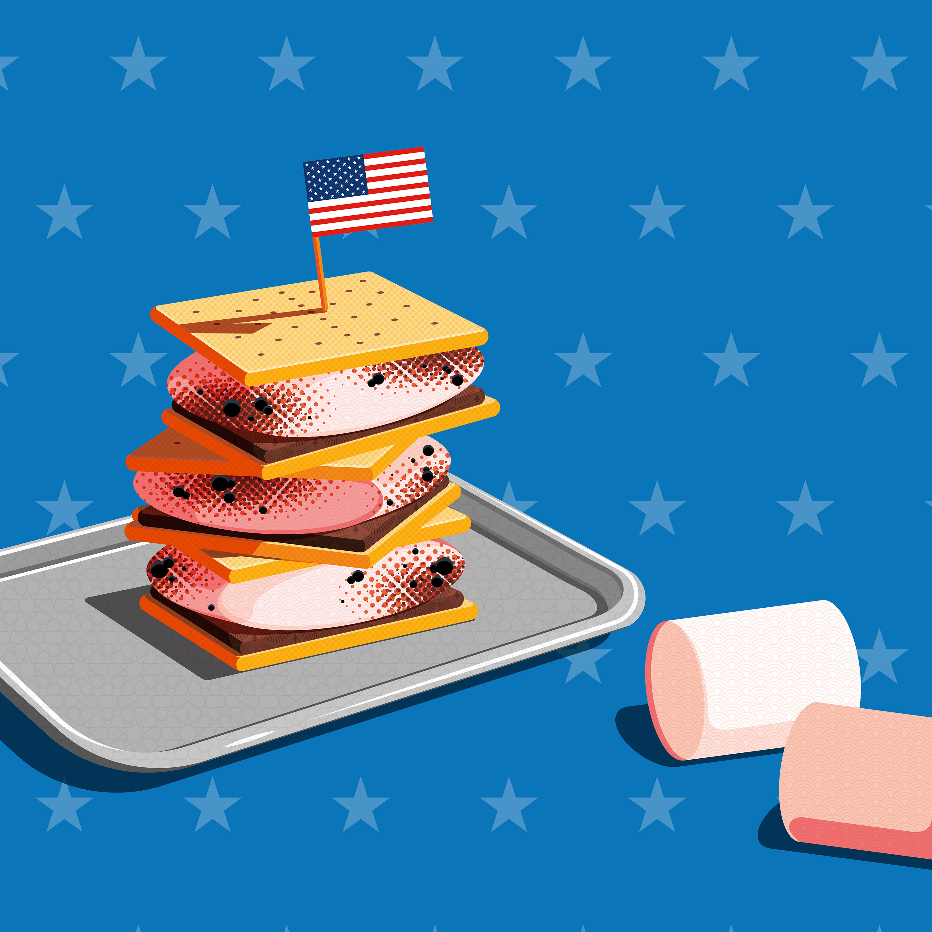 "You Belong With Brie" Cookbook illustrations by Angie Mathot on Dribbble